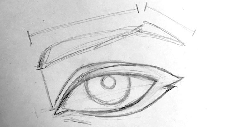 How to Draw An Eye – Step by Step ( Comic Style ) - Ram Studios Comics