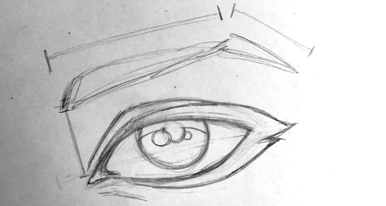 How to Draw An Eye – Step by Step ( Comic Style ) - Ram Studios Comics