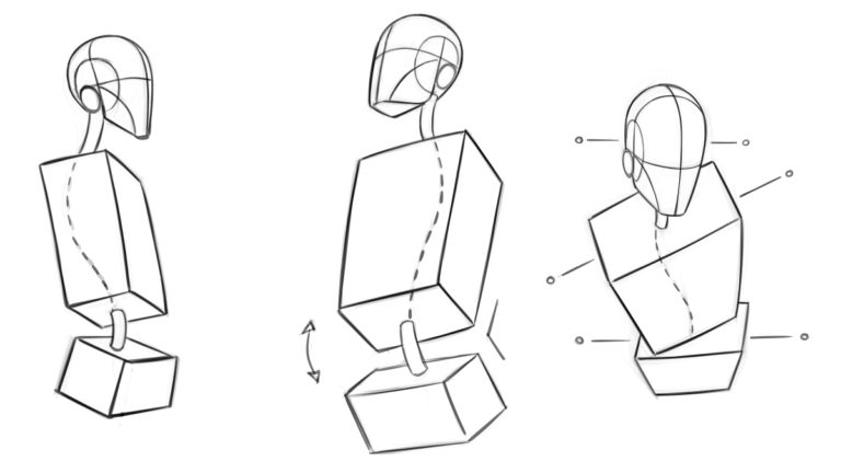 How to Draw the Torso with Simplified Anatomy - Ram Studios Comics