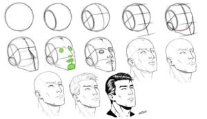 How to Draw Heads from Any Angle – Step by Step – Tutorial - Ram ...