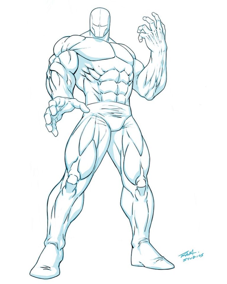 How to Draw Dynamic Poses for Comics — Step by Step - Ram Studios Comics